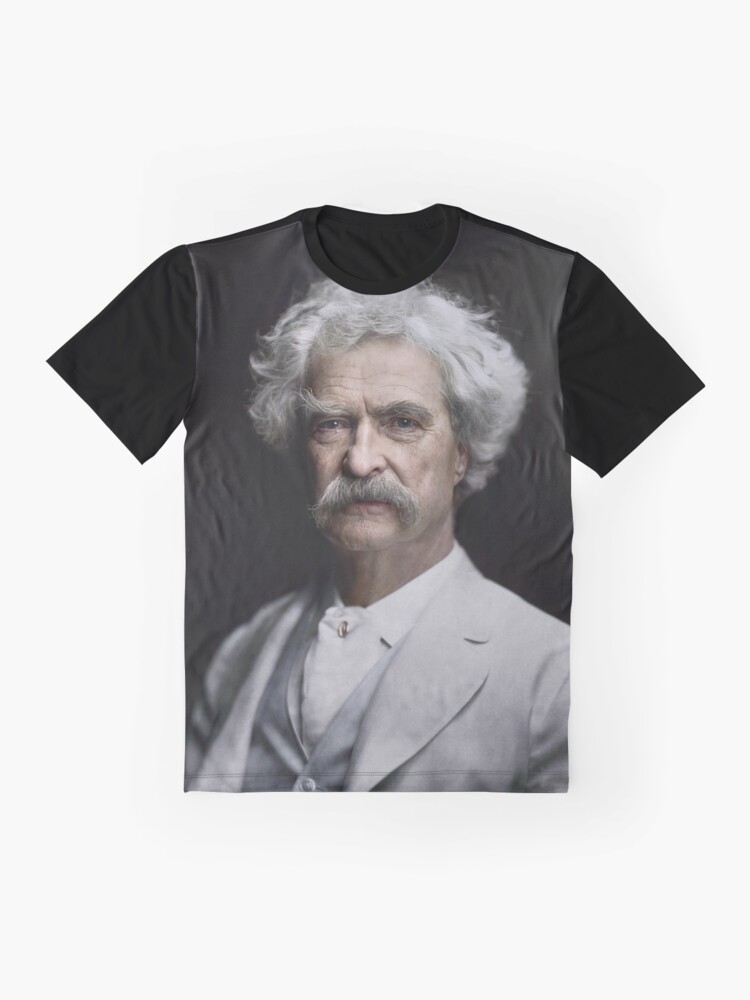 "Mark Twain" T-shirt for Sale by marinamaral | Redbubble | mark twain ...