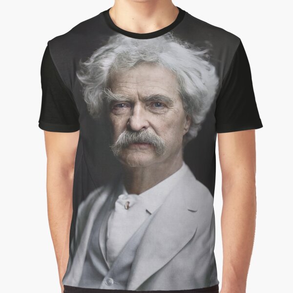 "Mark Twain" T-shirt for Sale by marinamaral | Redbubble | mark twain ...