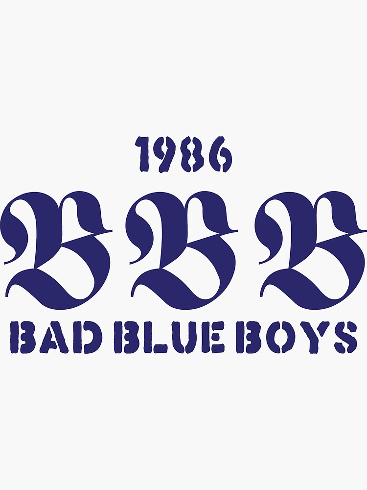"Bad Blue Boys Zagreb Purgeri 1986 BBB" Sticker von Urban-Zone | Redbubble