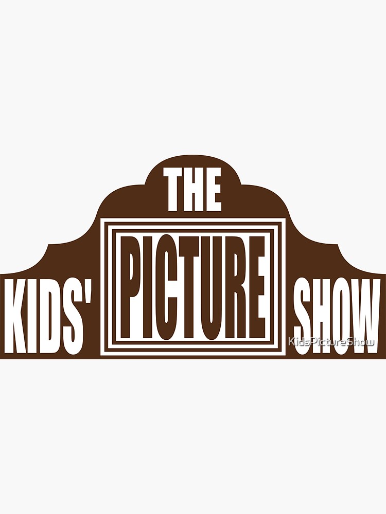 "The Kids' Picture Show Logo" Sticker by KidsPictureShow | Redbubble