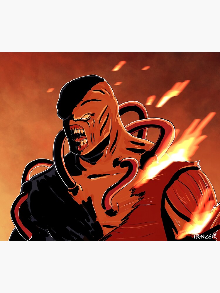 Resident Evil 3: Nemesis, classic Nemesis design Premium Matte Vertical ...