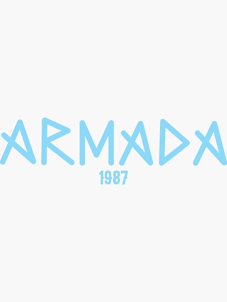 "Armada Rijeka Hooligans Ultras Fans Supporters 1987" Sticker for Sale ...