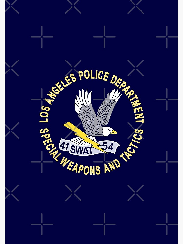 "LAPD Los Angeles Police Department -- SWAT" Spiral Notebook for Sale ...