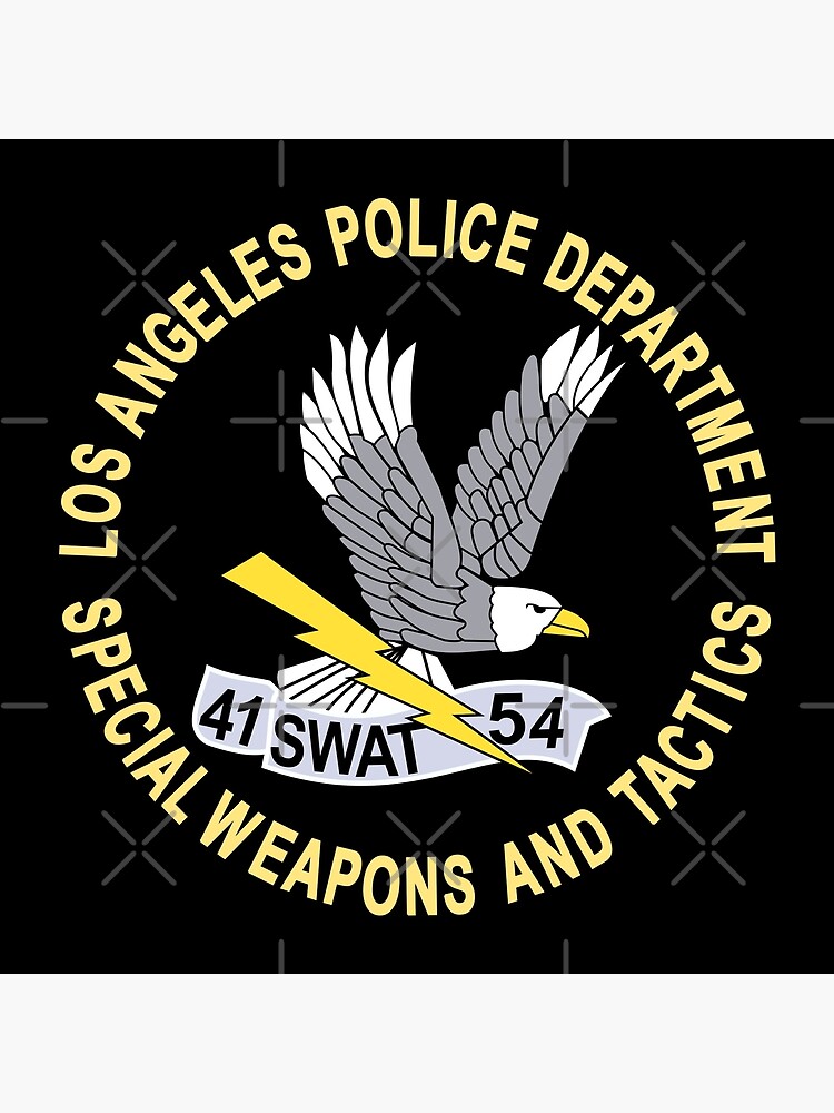 "LAPD Los Angeles Police Department -- SWAT" Poster for Sale by ...