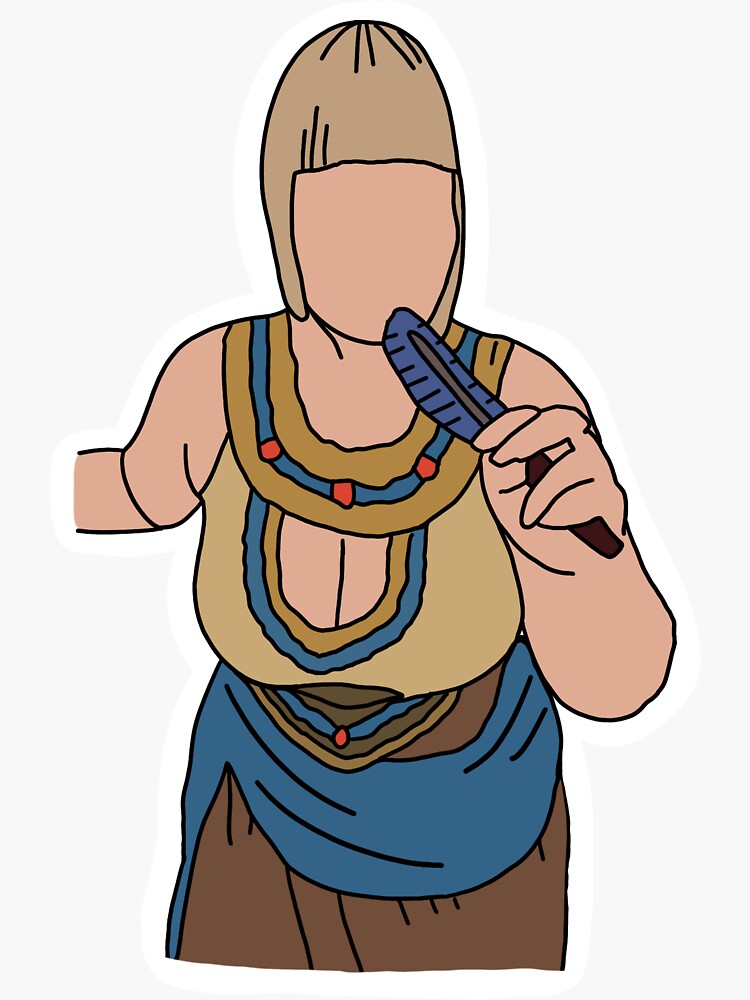 "Trisha Paytas King Tut Meme" Sticker for Sale by 3muskedesigns | Redbubble