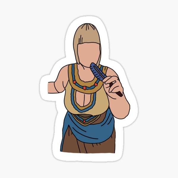"Trisha Paytas King Tut Meme" Sticker for Sale by 3muskedesigns | Redbubble