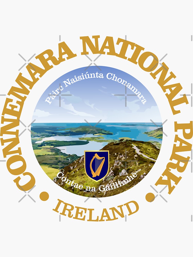 "Connemara National Park (NP)" Sticker for Sale by curranmorgan | Redbubble