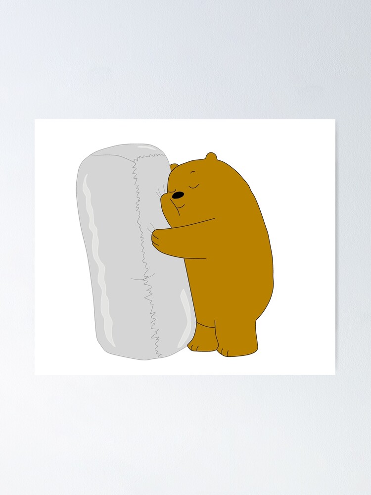 "GRIZZ HUGGING BURRITO" Poster for Sale by darsh30 | Redbubble