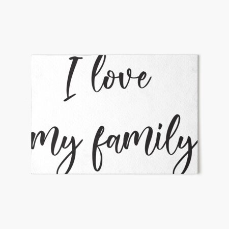 "i love My family text clip art,black and white clip art font." Art ...