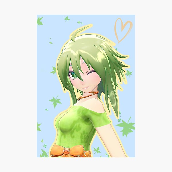 "Gumi Megpoid" Photographic Print by Dyl-Designs | Redbubble