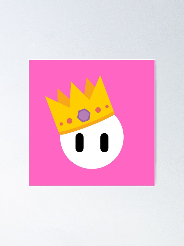 "Fall Guy Pink Crown!" Poster for Sale by nmap | Redbubble
