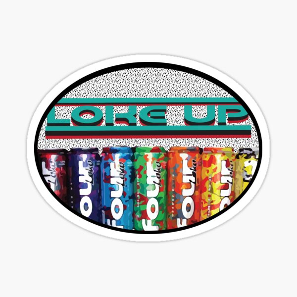 "Loke Up (Four LOKO)" Sticker by FalconBoy | Redbubble