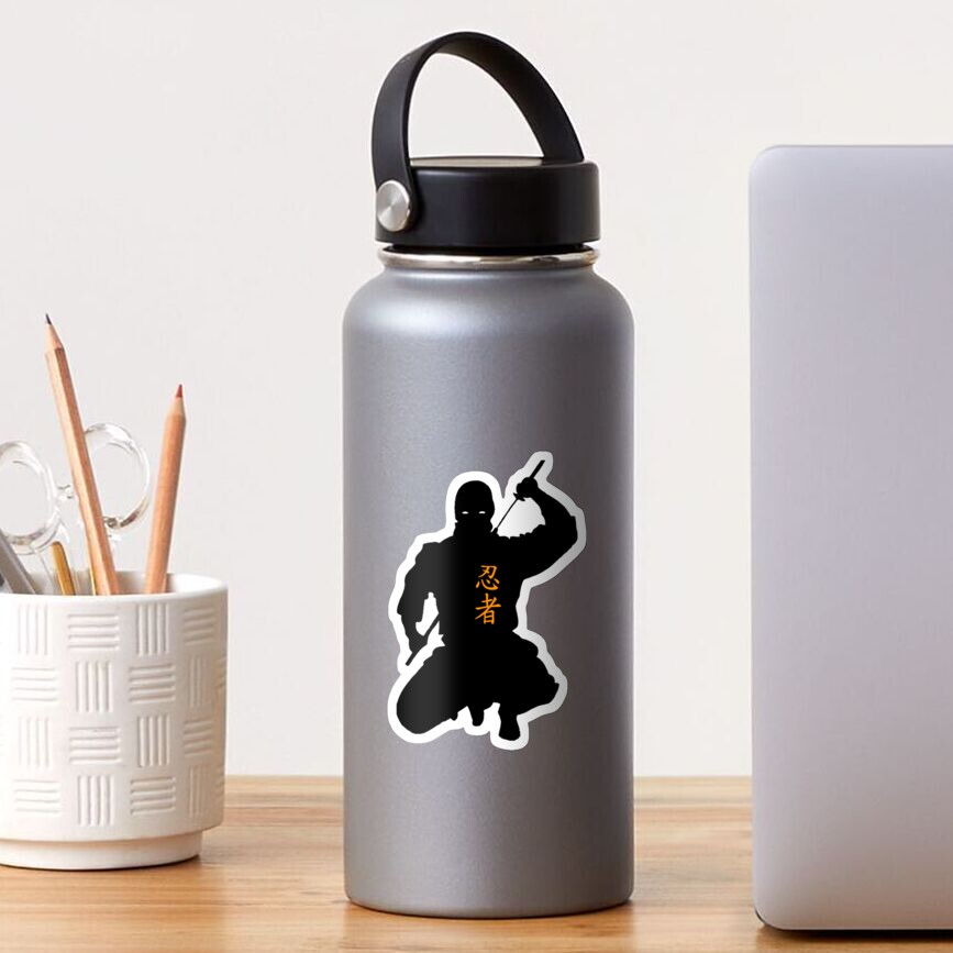 "Ninja Shinobi Ninjutsu Graphic Symbol Decal Ninpo - Ninja" Sticker for ...