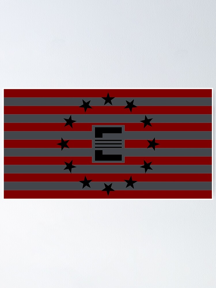 "Enclave Flag" Poster by Tricky1998 | Redbubble