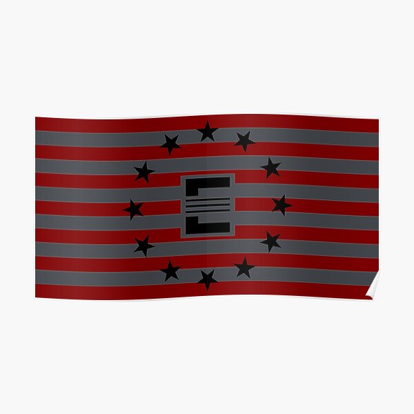 "Enclave Flag" Poster by Tricky1998 | Redbubble