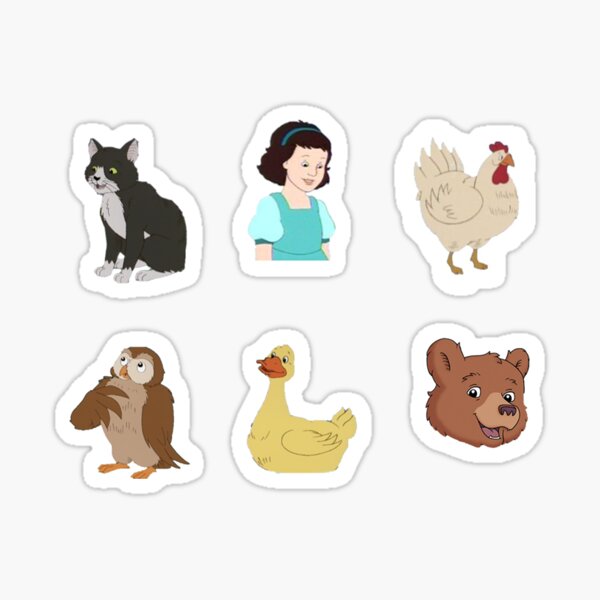 "LITTLE BEAR Character Set" Sticker by didyoumeanaby | Redbubble
