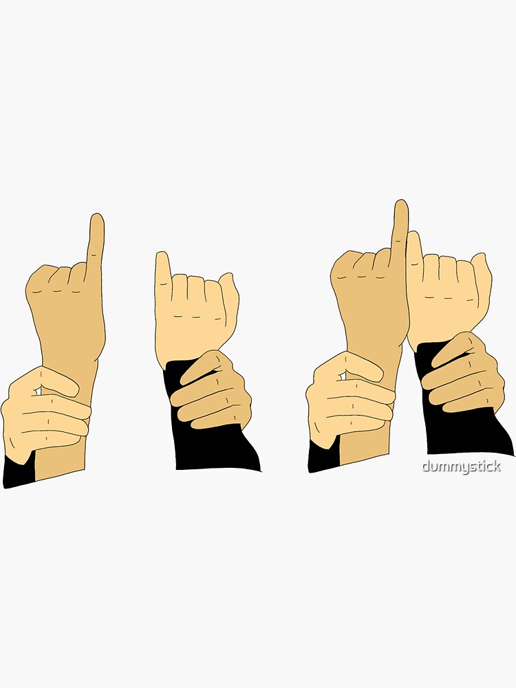 "vmin pinky sticker set" Sticker for Sale by dummystick | Redbubble