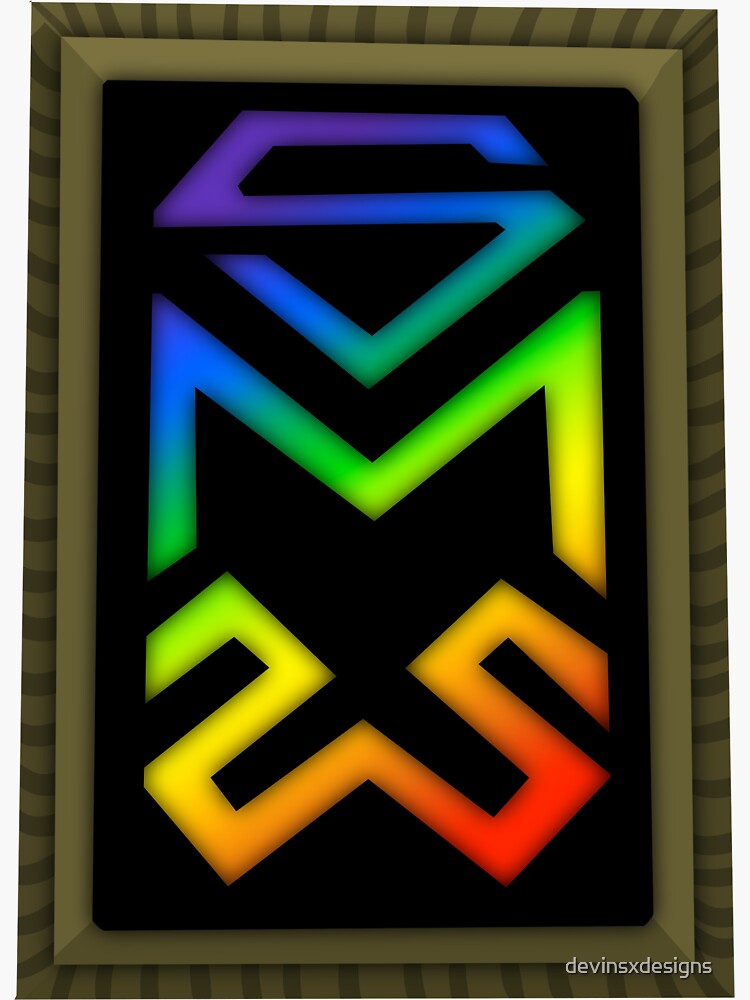 "SMWC Pride Ring" Sticker for Sale by devinsxdesigns | Redbubble