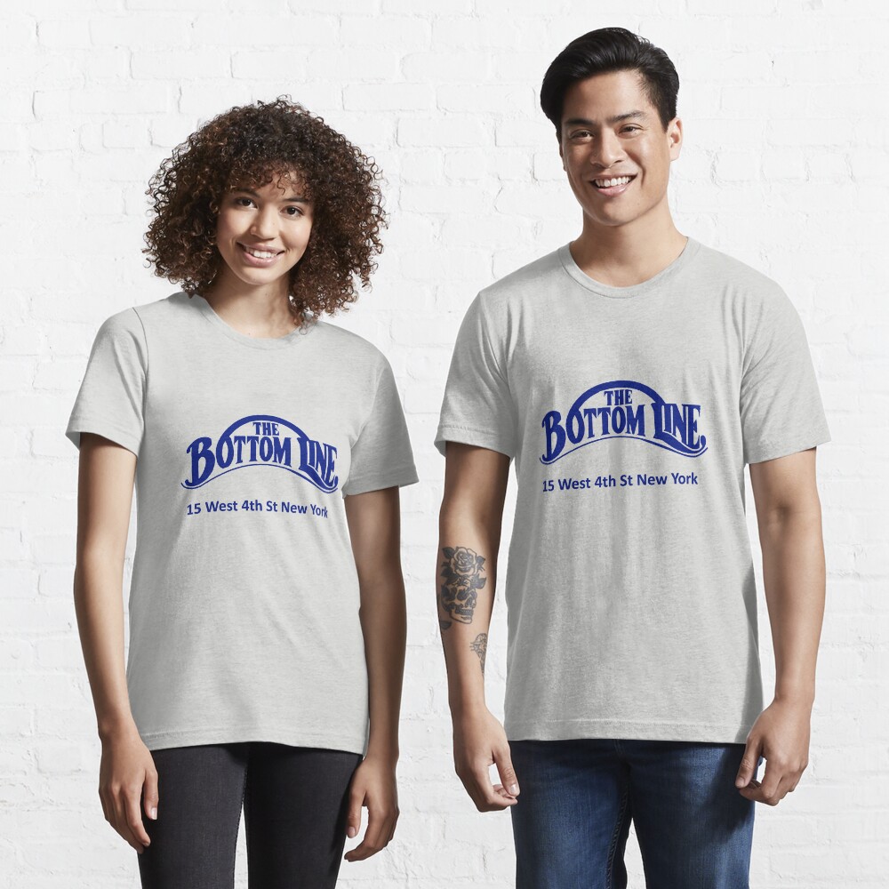 "The Bottom Line New York Blue" T-shirt by SwampfoxDesign | Redbubble