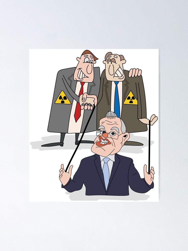 "Scomo the puppet" Poster by NRG123 | Redbubble