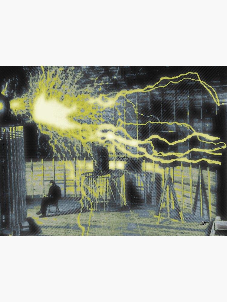 "Nikola Tesla Experimental Reimagined Tesla Coil Lightning Science ...