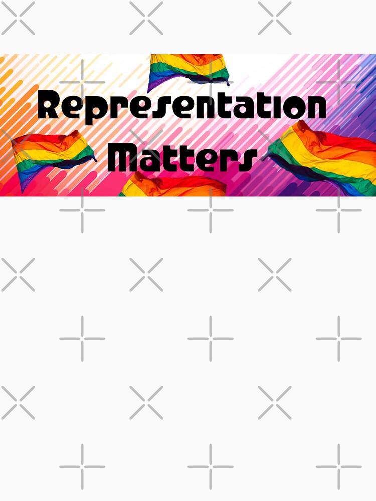 "Representation matters " T-shirt for Sale by KaydonKayde13 | Redbubble ...