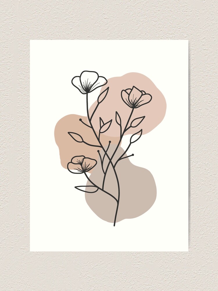 "Flowy" Art Print for Sale by natashaamr | Redbubble
