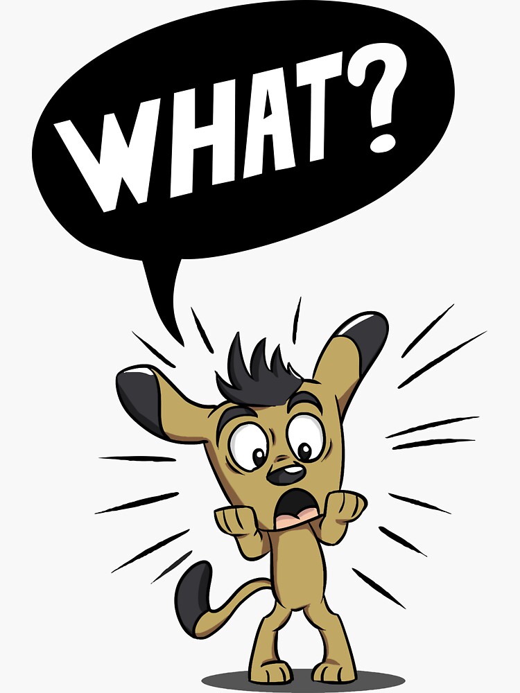 Funny Confused Cartoon