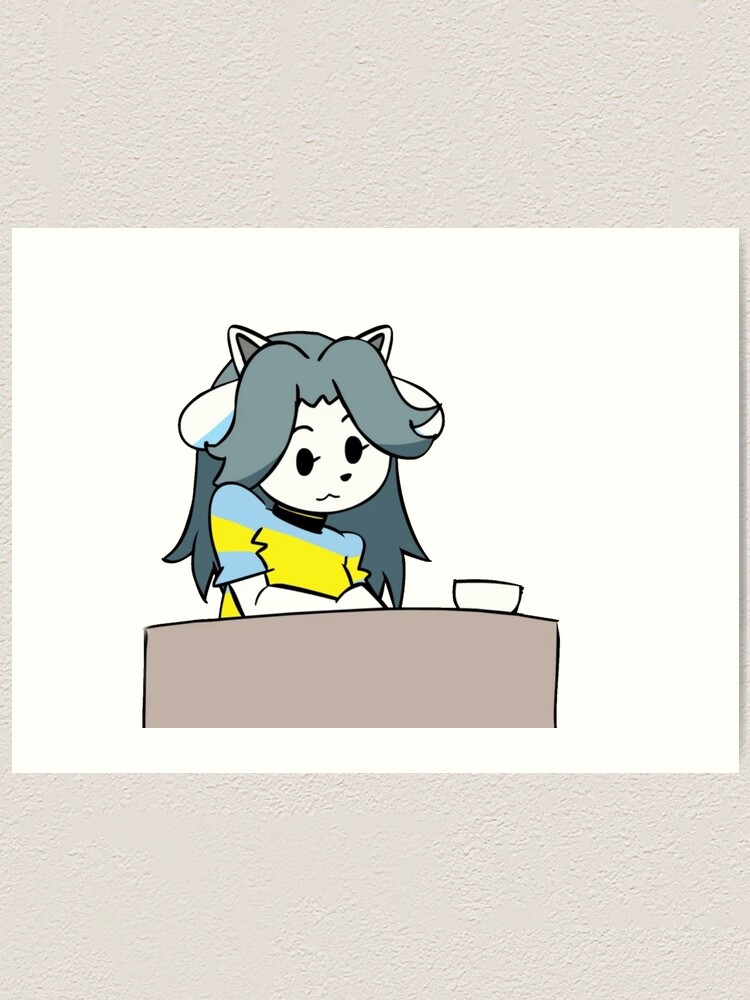 "Undertale Temmie Shop" Art Print for Sale by Merch-For-All | Redbubble
