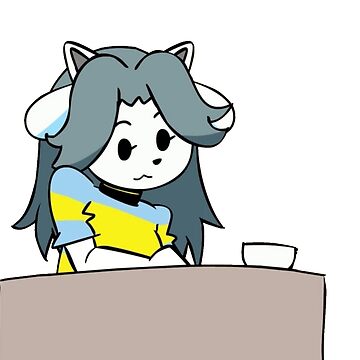 Leinwanddruck for Sale mit "Undertale Temmie Shop" von Merch-For-All ...