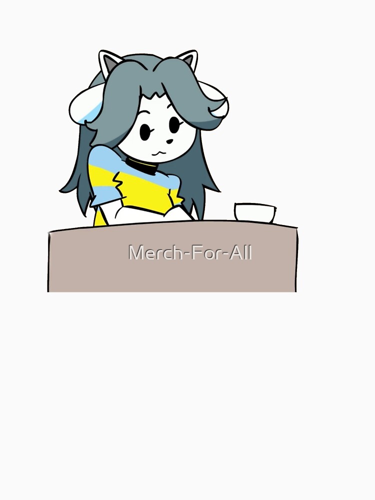 "Undertale Temmie Shop" T-shirt for Sale by Merch-For-All | Redbubble ...