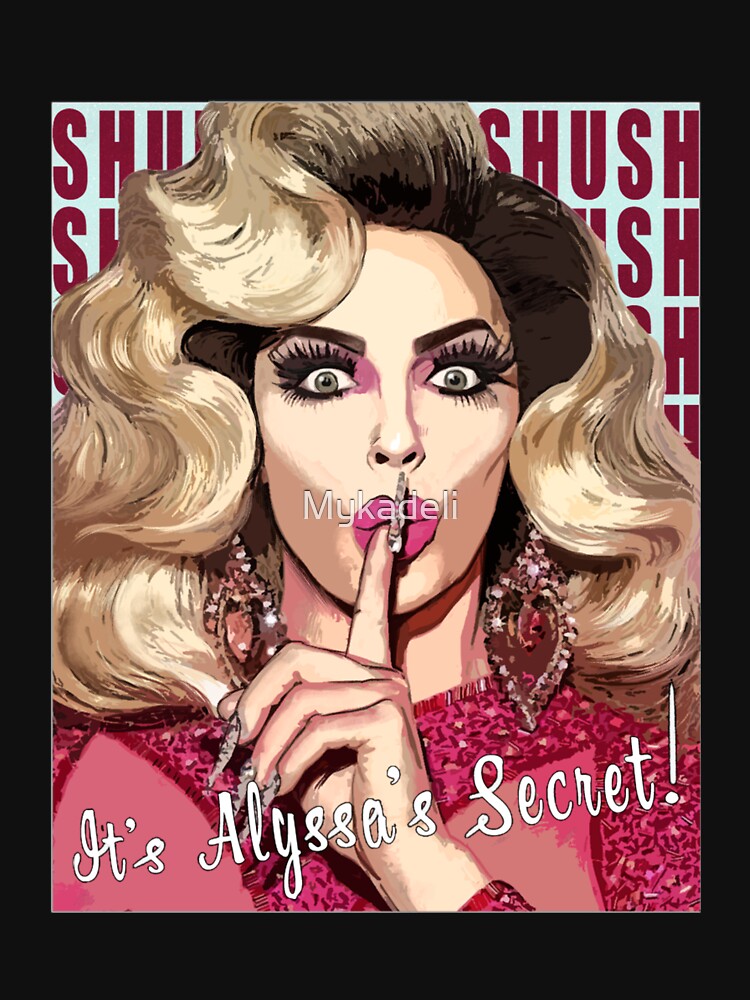 "Alyssa Edwards" T-shirt for Sale by Mykadeli | Redbubble | drag race t ...