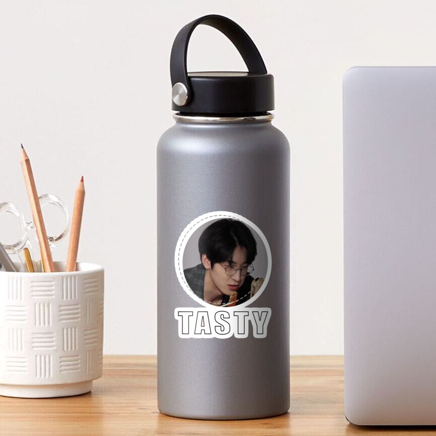 "Seventeen Wonwoo TASTY ver. 2" Sticker by TaeCloverDesign | Redbubble