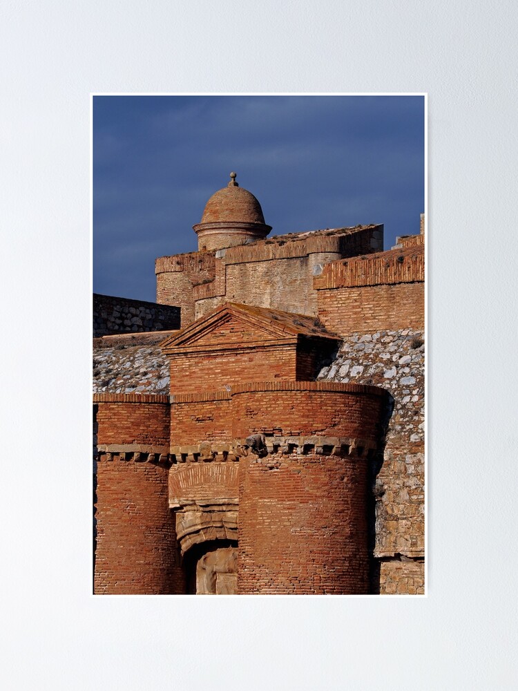 "Fortress built by King Ferdinand II of Aragon" Poster for Sale by ...