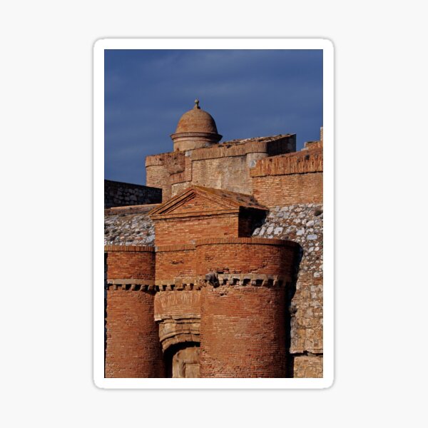 "Fortress built by King Ferdinand II of Aragon" Sticker for Sale by ...