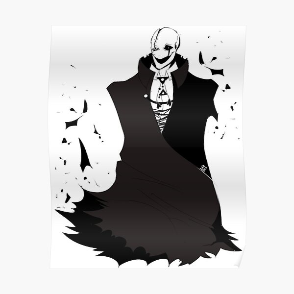 "Undertale - W.D. Gaster" Poster by CrimsonRat | Redbubble