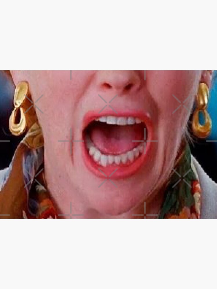 "Kevin! Face Mask Home Alone Mom Scream" Poster for Sale by ...