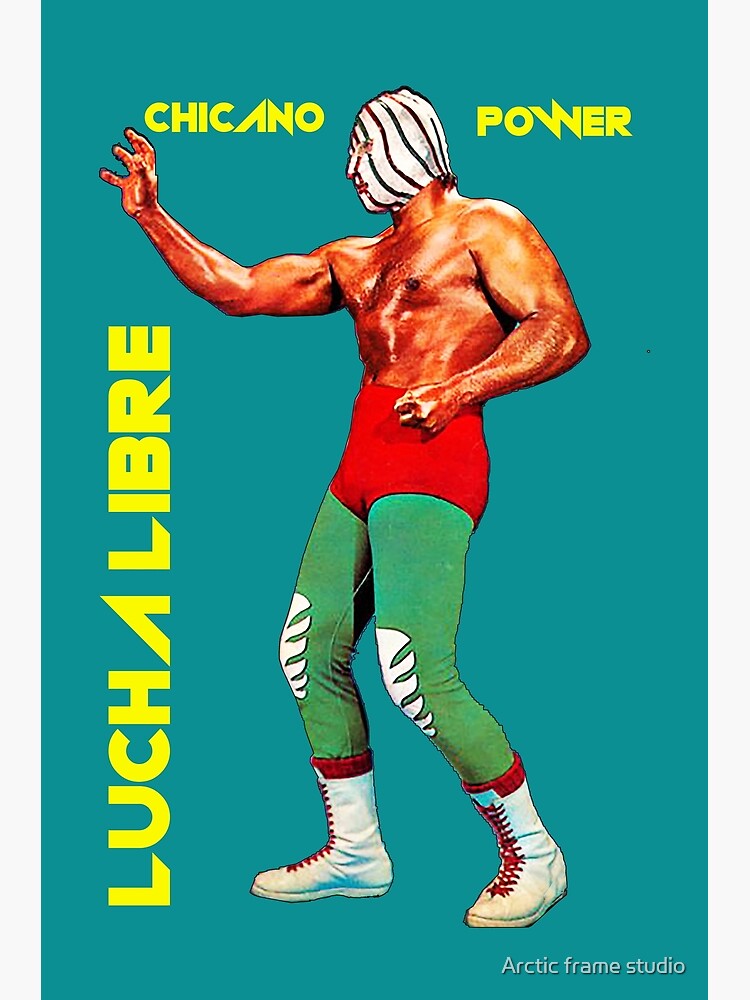 "Vintage Lucha Libre wrestling" Photographic Print by Caravanstudio ...