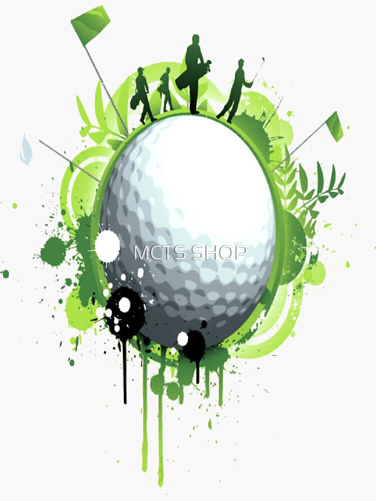 "bill murray golf" Sticker by abdelouadoudbar | Redbubble