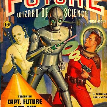 "Captain Future" Poster for Sale by CtlAltDel | Redbubble
