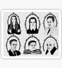 Addams Family: Stickers | Redbubble