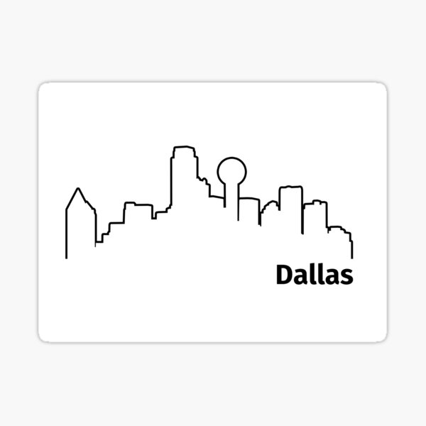 Dallas County Stickers | Redbubble