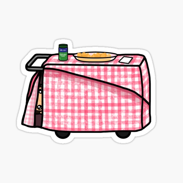 "The Office Michael Scott Cheese Cart" Sticker for Sale by cutermelon ...