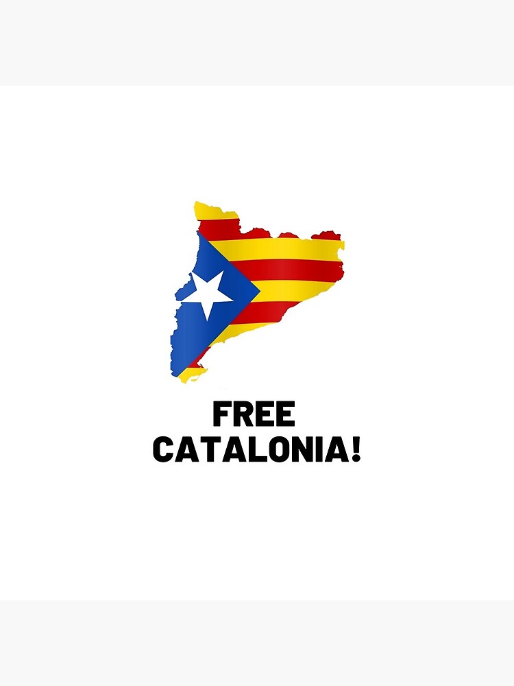 "Free Catalonia!" Pin by LeftwingGermany | Redbubble
