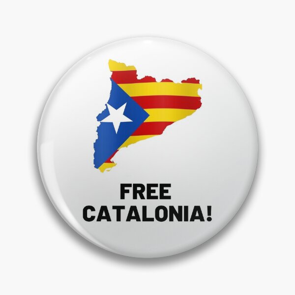 "Free Catalonia!" Pin by LeftwingGermany | Redbubble