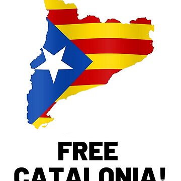 "Free Catalonia!" Pin by LeftwingGermany | Redbubble