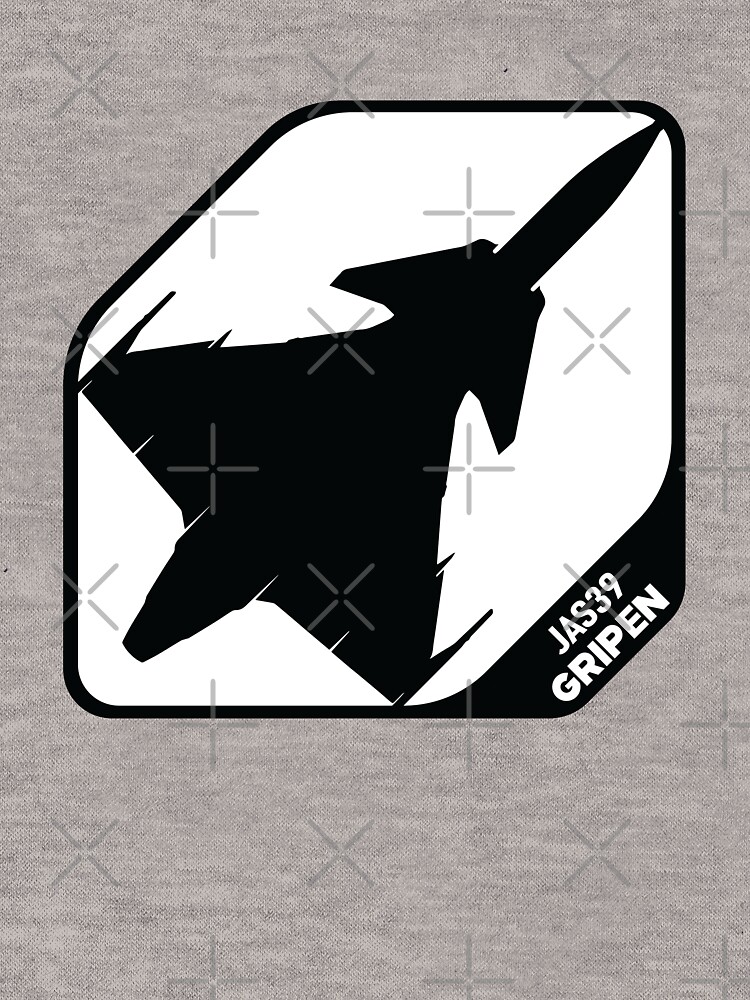 "JAS 39 Gripen Hexagon Icon" Lightweight Hoodie for Sale by Ralroost ...
