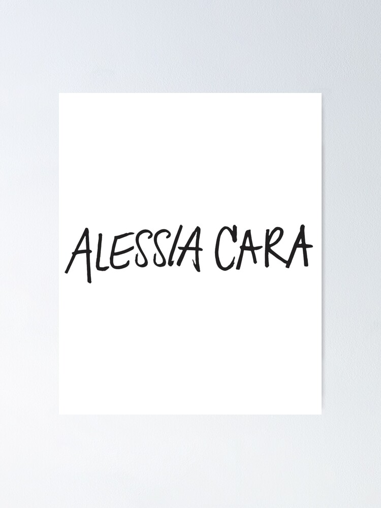 "Alessia Cara" Poster by alessiacara | Redbubble