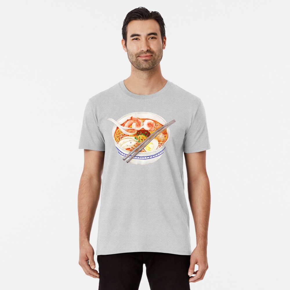 "laksa" Sticker for Sale by xianxiu-ling | Redbubble