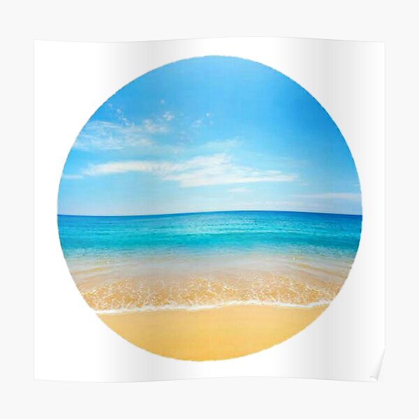 "Blue ocean " Poster for Sale by karandesign | Redbubble